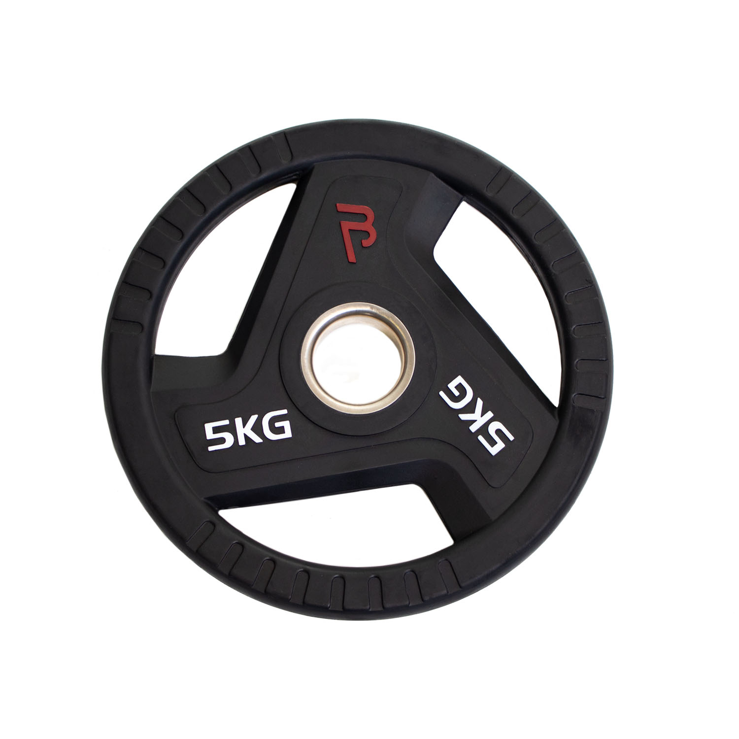 Body Power 75kg Rubber Tri-Grip Olympic Weight Plate Kit