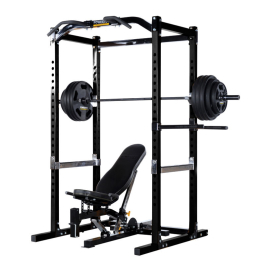 Powertec Workbench Power Rack (Black)