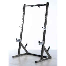 Powertec Workbench Half Rack - Black