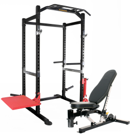 Powertec Ultimate Power Rack Package - Black