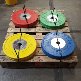 Body Power 140Kg Apollo USA Olympic Disc Set (Returns/Ex-Display)