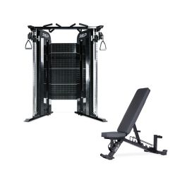 REP Arcadia™ Max Functional Trainer & REP Metallic Black AB-4100 ...
