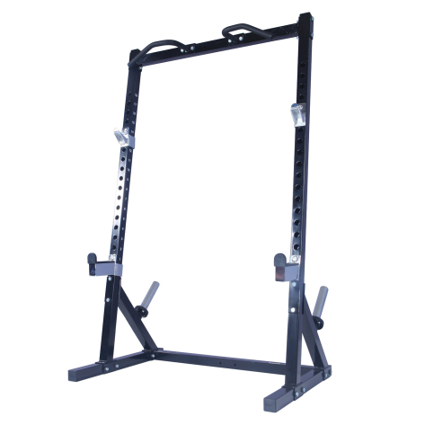Powertec Workbench Half Rack - Black