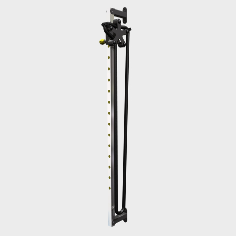 Ropeflex Wall Mount Adjustable Height Friction Rope Pull
