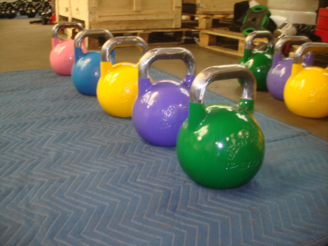 Body Power Competition Kettlebell Set 8-24Kg (5 Kettlebells) 80Kg ...