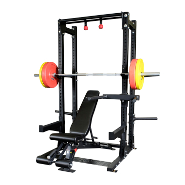 Powertec Workbench Half Rack - Yellow